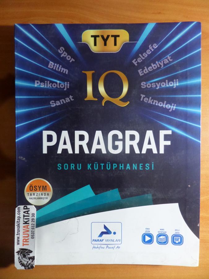 TYT IQ Paragraf Soru Kütüphanesi (İkinci El)
